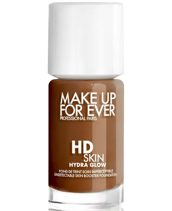 MAKE UP FOR EVER Hd Skin Hydra Glow Skincare Foundation With Hyaluronic Acid 1n00 Alabaster - 4n72 - Cocoaâ  - For Deep To Very Deep S